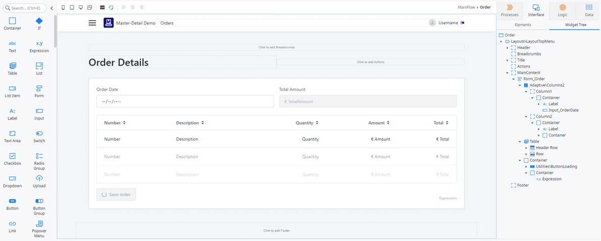 Master-Detail data in OutSystems (2) UI – lowcoding.eu
