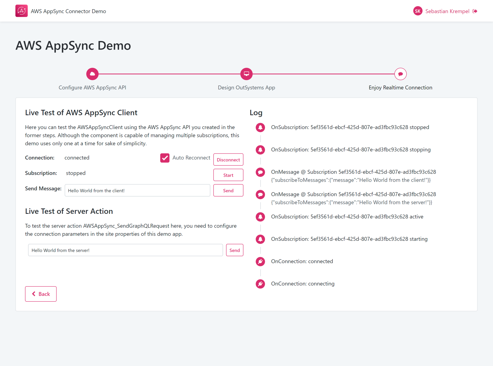 Communicate real-time in OutSystems – lowcoding.eu